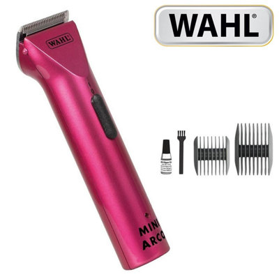 Wahl Mini Arco Cord Cordless Animal Trimmer Grooming Set Pink WM6565-800
