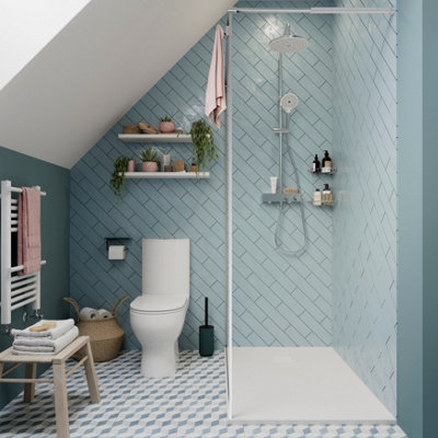 Walk-in shower guide at B&Q