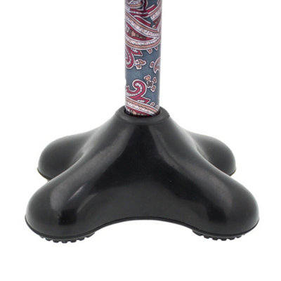 Walking Stick Rubber Tip - Heavy Duty, Large Based Cane Foot Ferrule ...