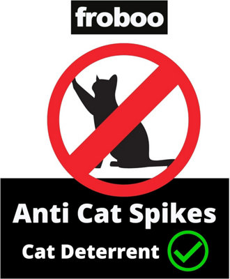 Wall and Fence Spikes Deterrent. Stop Birds, Pigeons and Cats Sitting ...