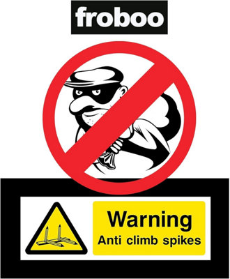 Wall and Fence Spikes Deterrent. Stop Birds, Pigeons and Cats Sitting ...