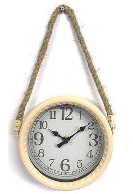 Wall Clock - L5 x W15 x H35 cm | DIY at B&Q