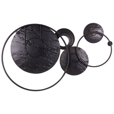 Wall Decor HELIUM Metal 45 cm Gold