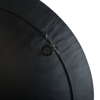 Wall Decor RUBIDIUM Metal 49 cm Black