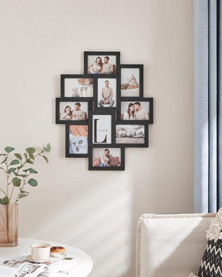 Wall Gallery Collection, Multi-Opening Frame Set for Standard Photos ...