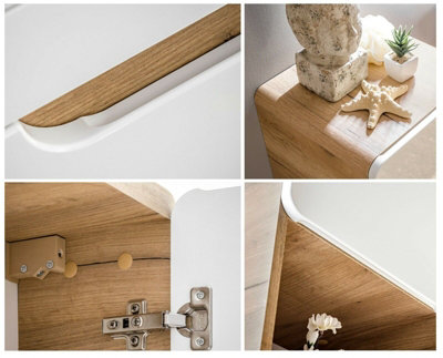 Wall Hung Bathroom Cabinets Furniture Set Tall Unit 600mm Vanity ...