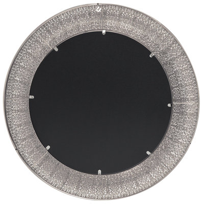 Wall Mirror CHANNAY 80 cm 80 cm Metal Silver