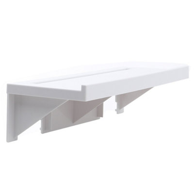 Wall Mounted Bathroom Shelf Display Rack Shower Organizer Floating ...