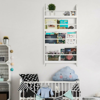 Childrens hanging bookshelf store