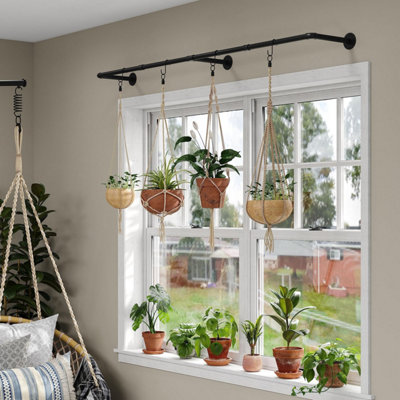 Wall Mounted Clothes Rack,184cm (1 Pack)