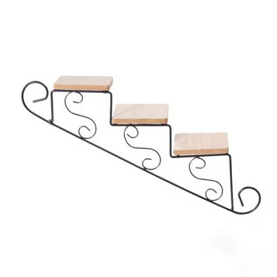Wall-mounted Flower Stand Staircase Shape