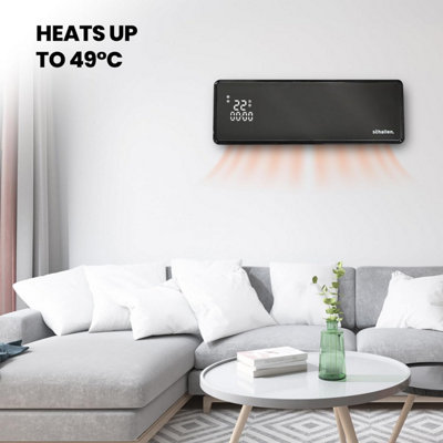 Wall Mounted Overdoor Heater with Timer & LED Display Remote PTC ...