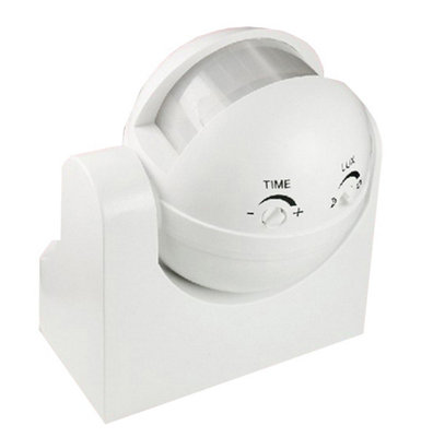 Wall Mounted PIR Occupancy Sensor - White