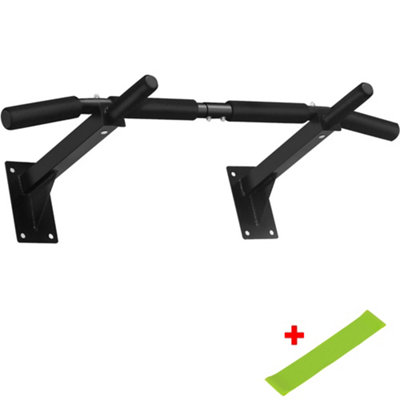 Wall-Mounted Pull Up Bar, Chin Up Bar for Home Gym, Strength Training ...