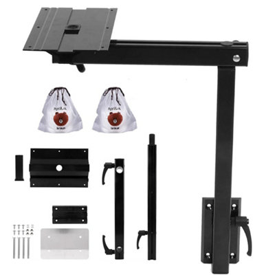 Wall Mounted Swivel Table Leg for RV, Caravan & Boats 360 Rotation ...