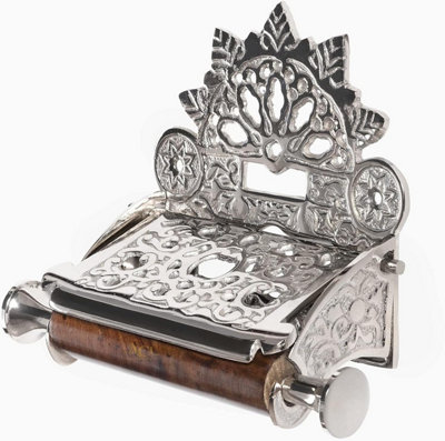 Wall Mounted Toilet Roll Holder - Flap Design Brass Toilet Paper Holder ...