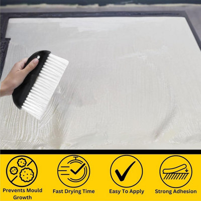 Wallpaper Paste Kit - Includes 10 Roll Adhesive Paste and Wallpaper Kit ...