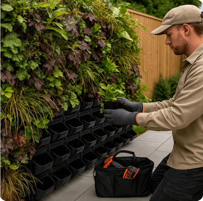 Wallpods Modular Living Wall System