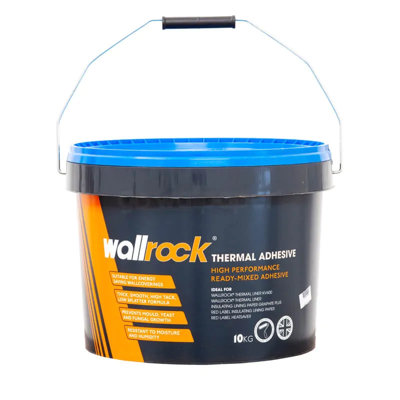 Wallrock Thermal Liner Adhesive Ready Mixed Heavy Duty Wallpaper Paste 10kg
