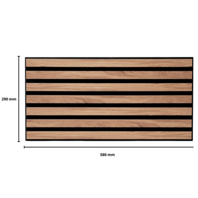 WALLSUPPLY ULTRACOUSTIC ECO TILE WOOD EFFECT RECYCLED FELT & EPS ...