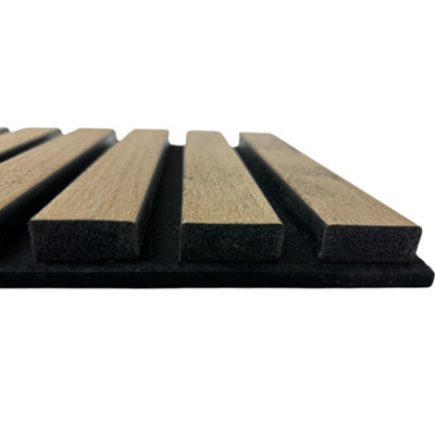 Wallsupply UltrAcoustic Eco Tile Wood Effect Recycled Felt & EPS ...