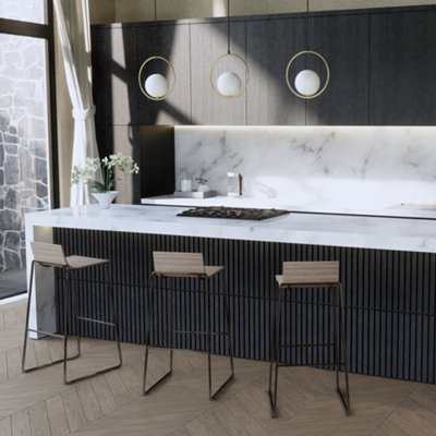 Wallsupply UltrAcoustic Eco Tile Wood Effect Recycled Felt & EPS ...