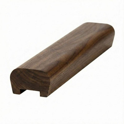 Walnut Handrail Modern 3.0m - 32mm Groove For Spindles UK Manufactured ...