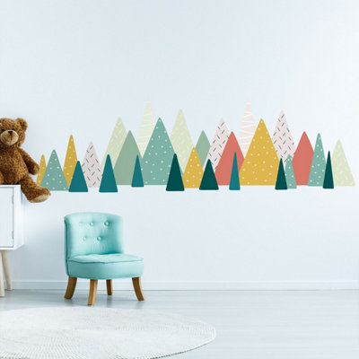 Walplus Colourful Landscape,Scandinavian Style,Kid,Children Wall ...