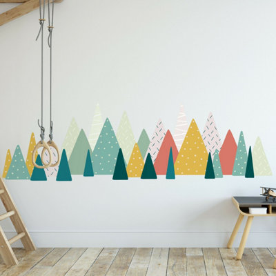 Walplus Colourful Landscape,Scandinavian Style,Kid,Children Wall ...