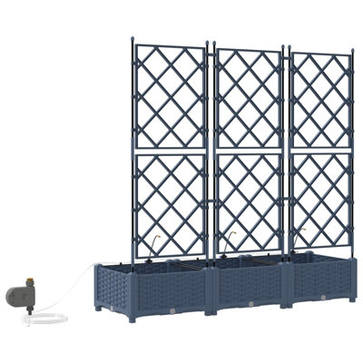 WALPLUS Polypropylene Garden Planter Modern Design