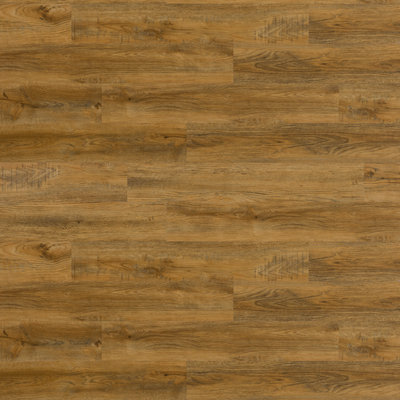 Walplus Rusty Brown Wood Look Planks