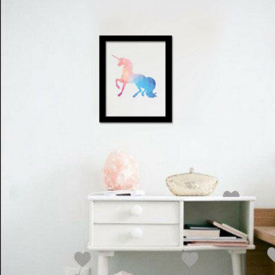 Walplus Unicorn Canvas Art Print Multicoloured | DIY at B&Q
