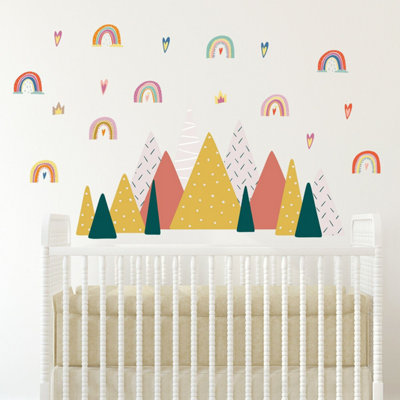Walplus Wall Decor, Nursery, Cute Kidsroom, Babygirl, Modern Home ...