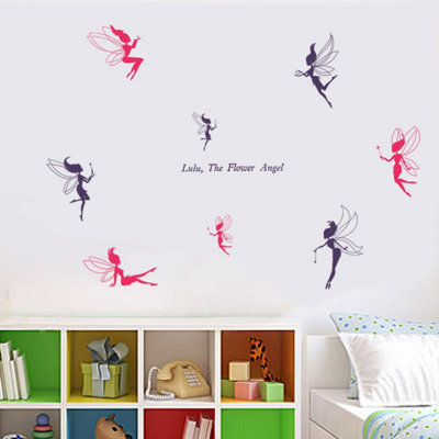 Walplus Wall Sticker Decal Wall Art Delux Fairies Art Decorations Home ...