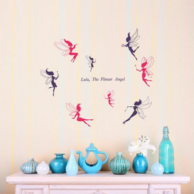 Walplus Wall Sticker Decal Wall Art Delux Fairies Art Decorations Home ...