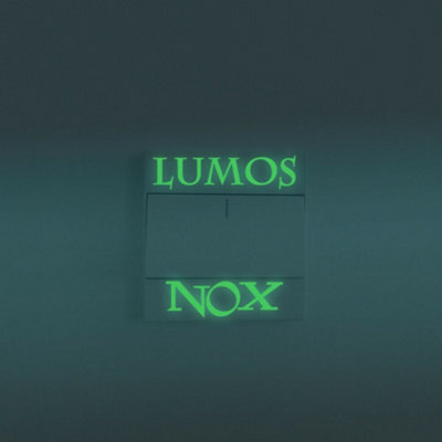 Walplus Wall Sticker Decal Wall Art Glow In Dark lumos nox glowing ...