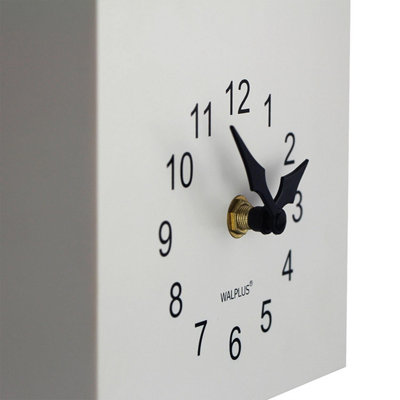 Walplus Yellow Window Cuckoo Clock with Four Birds - Elegant and ...