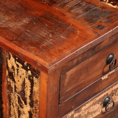 WALPLUSReclaimed TV Hi-Fi Cabinet Side Cabinet Solid Wood