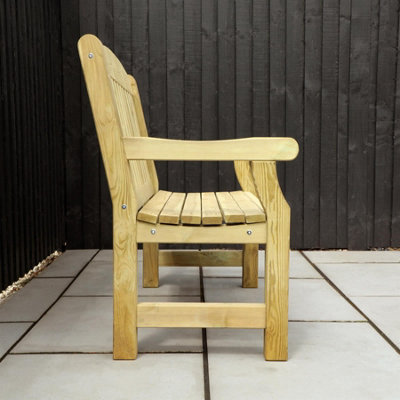 Waltons 2 Seater 4ft Garden Bench with Pressure Treated Wood for ...