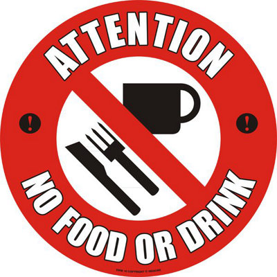 WAREHOUSE FLOOR GRAPHIC MARKER SAFETY SIGNS - STRONG SELF ADHESIVE ...