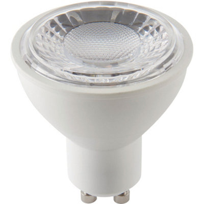 Warm White 6W SMD GU10 LED Light Bulb 250 Lumens Dimmable Indoor ...