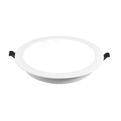 Warm White Modern LED Recessed Ceiling Round Panel DownLight