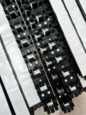 Warmer System 50m Water Underfloor Heating Self-Adhesive Clip Rail for ...