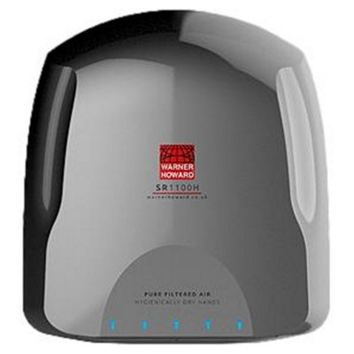 Warner Howard 091188 SR1100H Hand Dryer 1.1kW (Black)