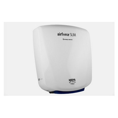 Warner Howard PHS Airforce Slim 0.9kW Hand Dryer White