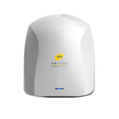 Warner Howard PHS Airstream Vitesse Comfort Hand Dryer - White 091587