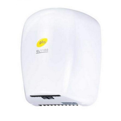 Warner Howard PHS EL1100W Hand Dryer - White 091227