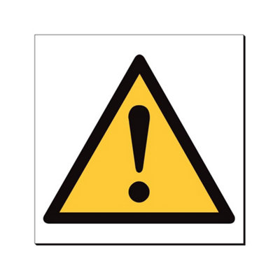 Warning Triangle 360 x 350mm Sign Qty 1
