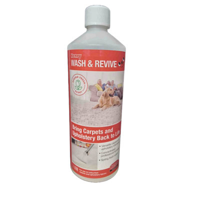 Wash & Revive Premium Carpet Shampoo Box of 12 X 1 Ltrs | DIY at B&Q