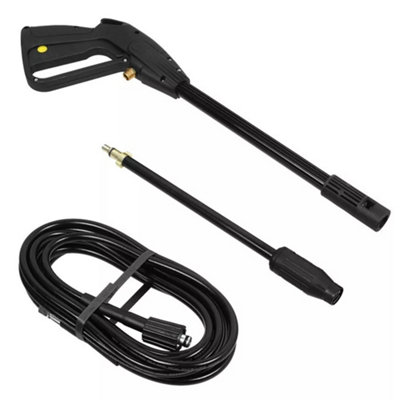Wash Wand 8M Hose kit Pressure Power Washer Spray Gun Jet Lance Trigger